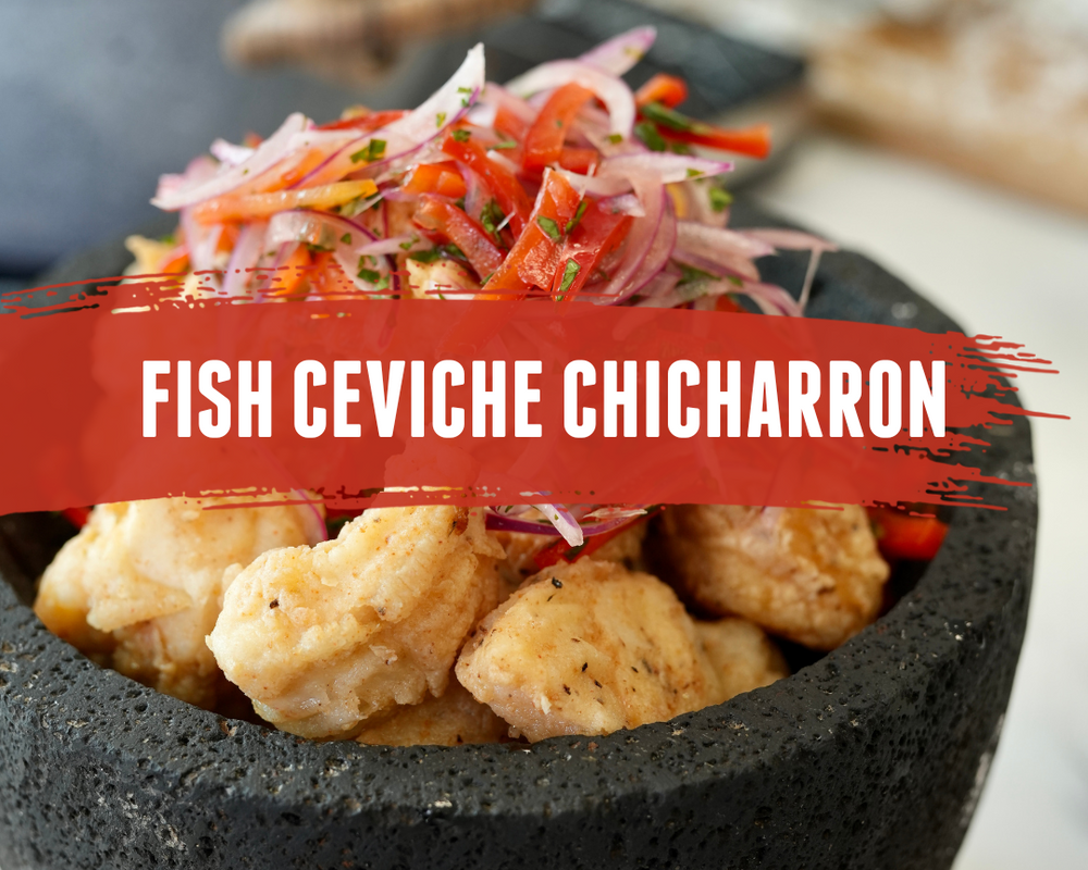 Fish Ceviche Chicharron