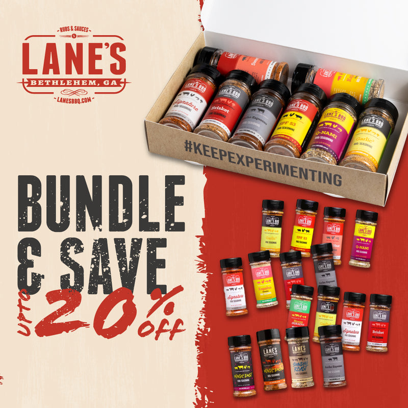 Lane's BBQ seasonings and sauces