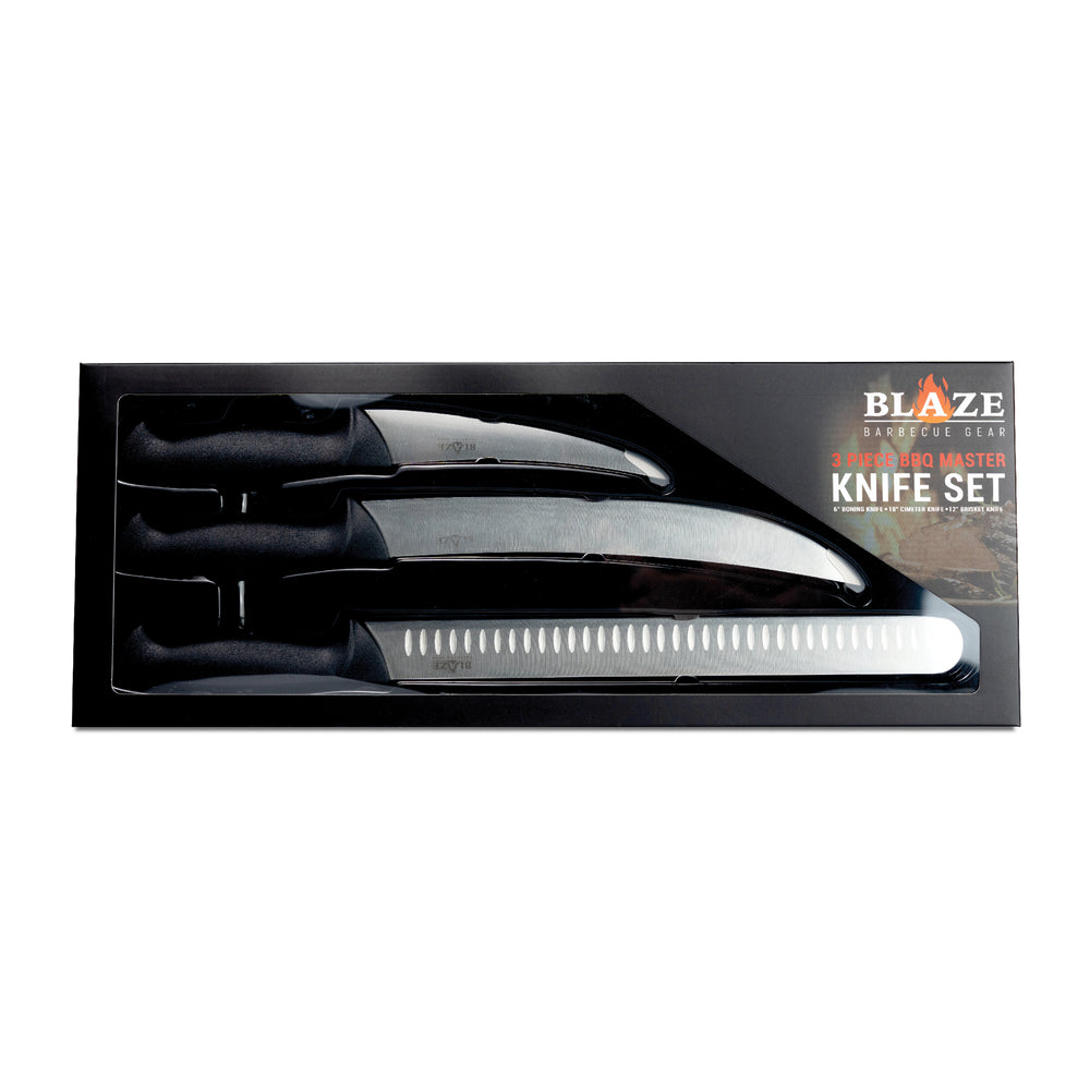 Blaze BBQ 3 Piece Knife Set