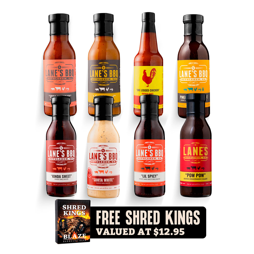 Lane's BBQ seasonings and sauces