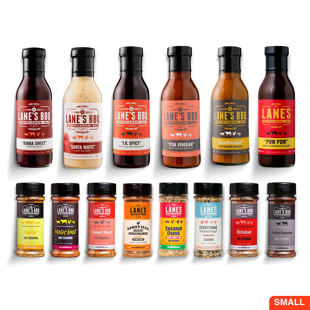 Lane's BBQ seasonings and sauces