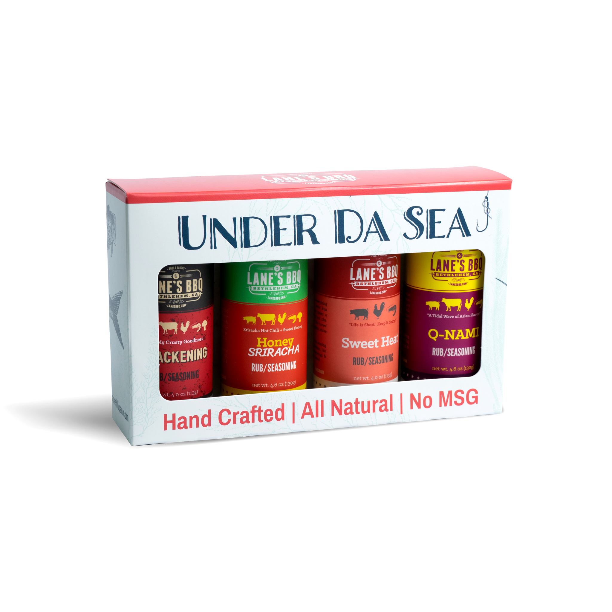 UNDER DA SEA - 4 RUB GIFT SET