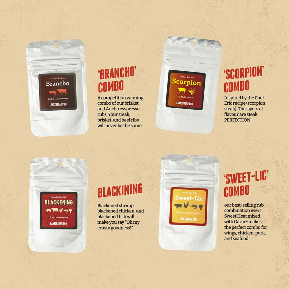 Ultimate Seasoning Sample Set - Try all 26