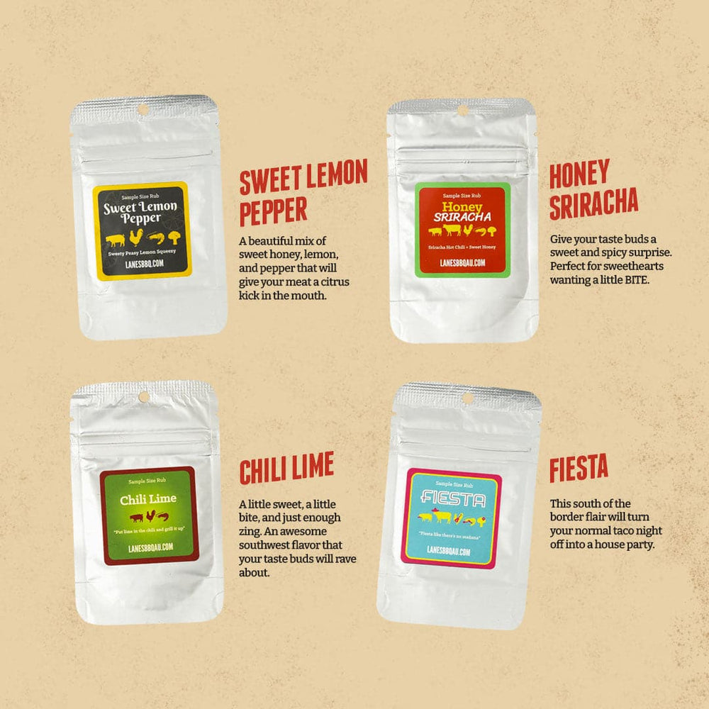 Ultimate Seasoning Sample Set - Try all 26